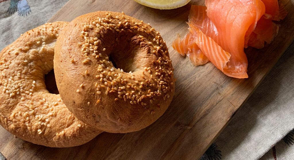 Homemade Bagel Recipe – Flower & White